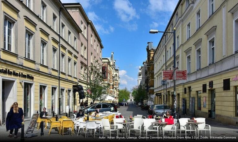 Ulica Foksal w Warszawie - Otwarta Warszawa